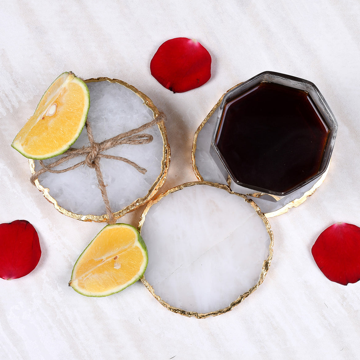 Stone Coasters For Decor | Home Decor Item | GemAnatomy